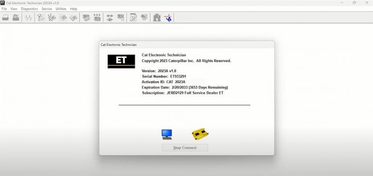 Cat ET Software Caterpillar Electronic Technician 2023A – obd2scantool.net