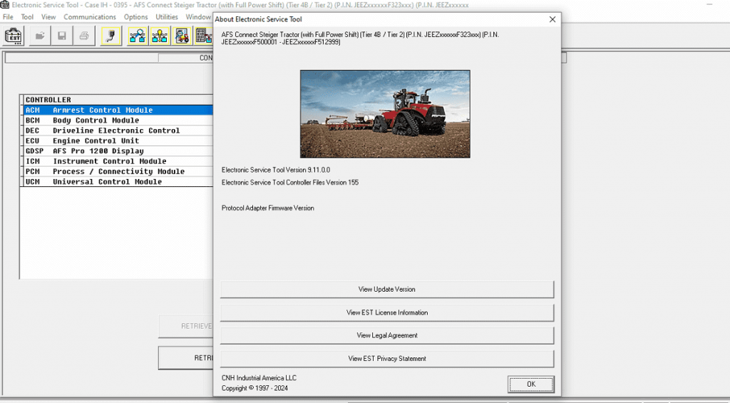 V9.11 CNH EST DPA5 for New Holland Equipment – obd2scantool.net